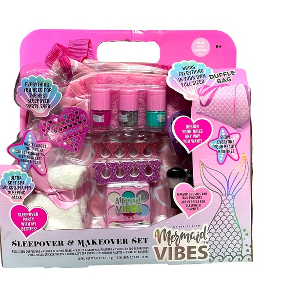 Mermaid Vibes | Other | Nib Sleepover Makeover Kit | Poshmark